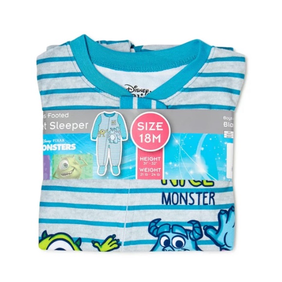 Disney | Pajamas | Monsters Inc Blanket Sleeper | Poshmark